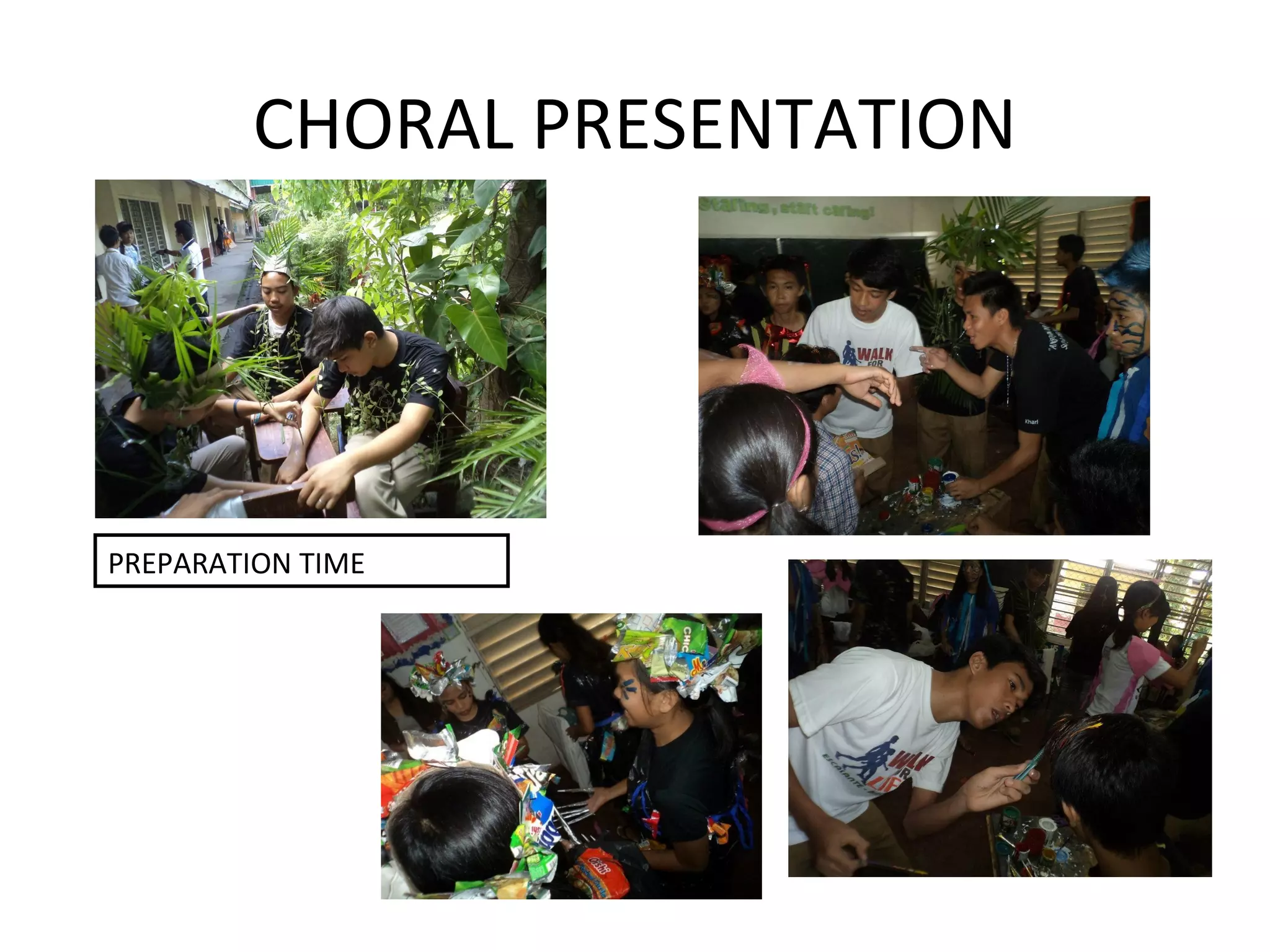 Choral Presentation | PPT | Free Download
