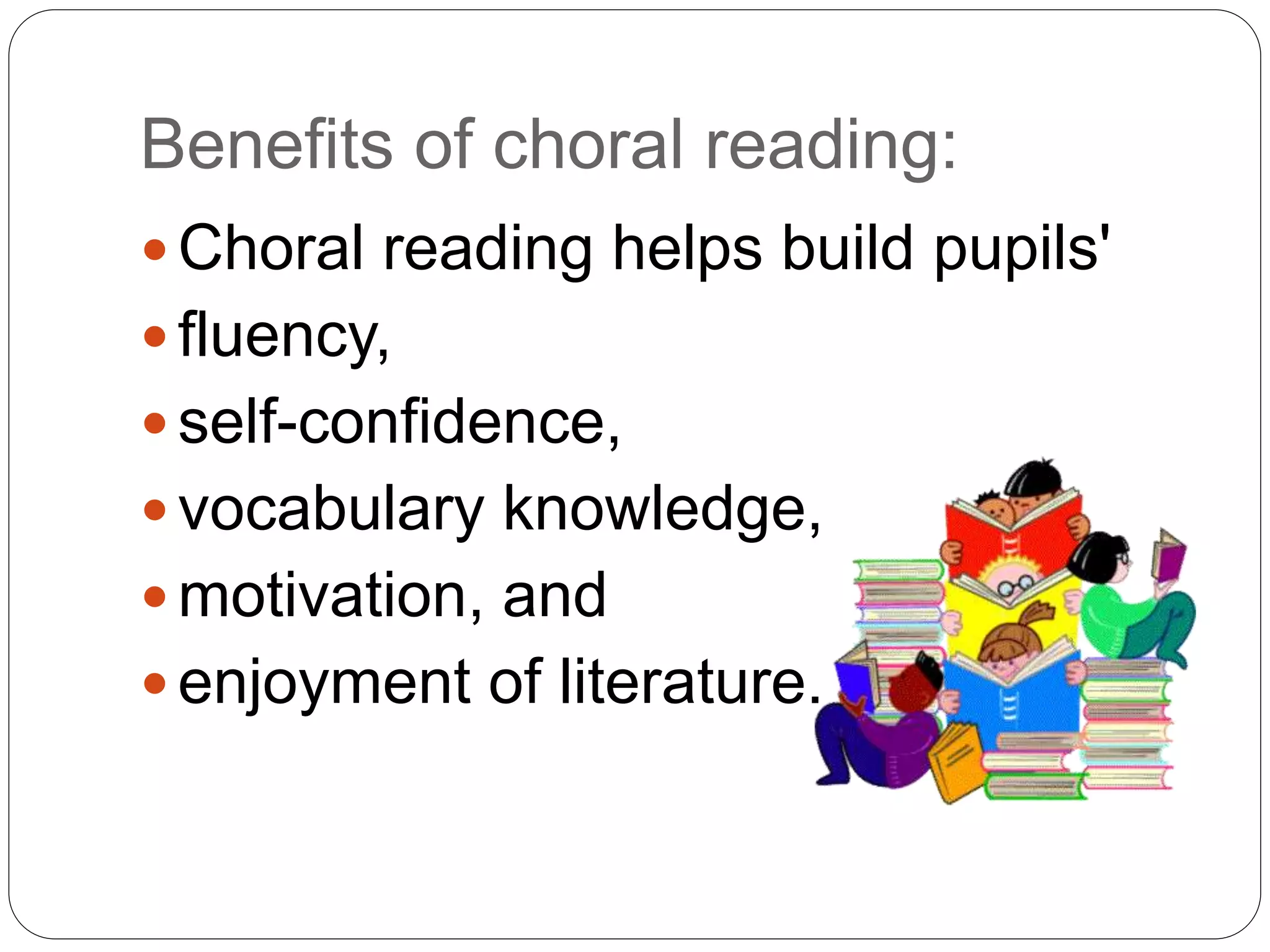 Choral reading | PPTX