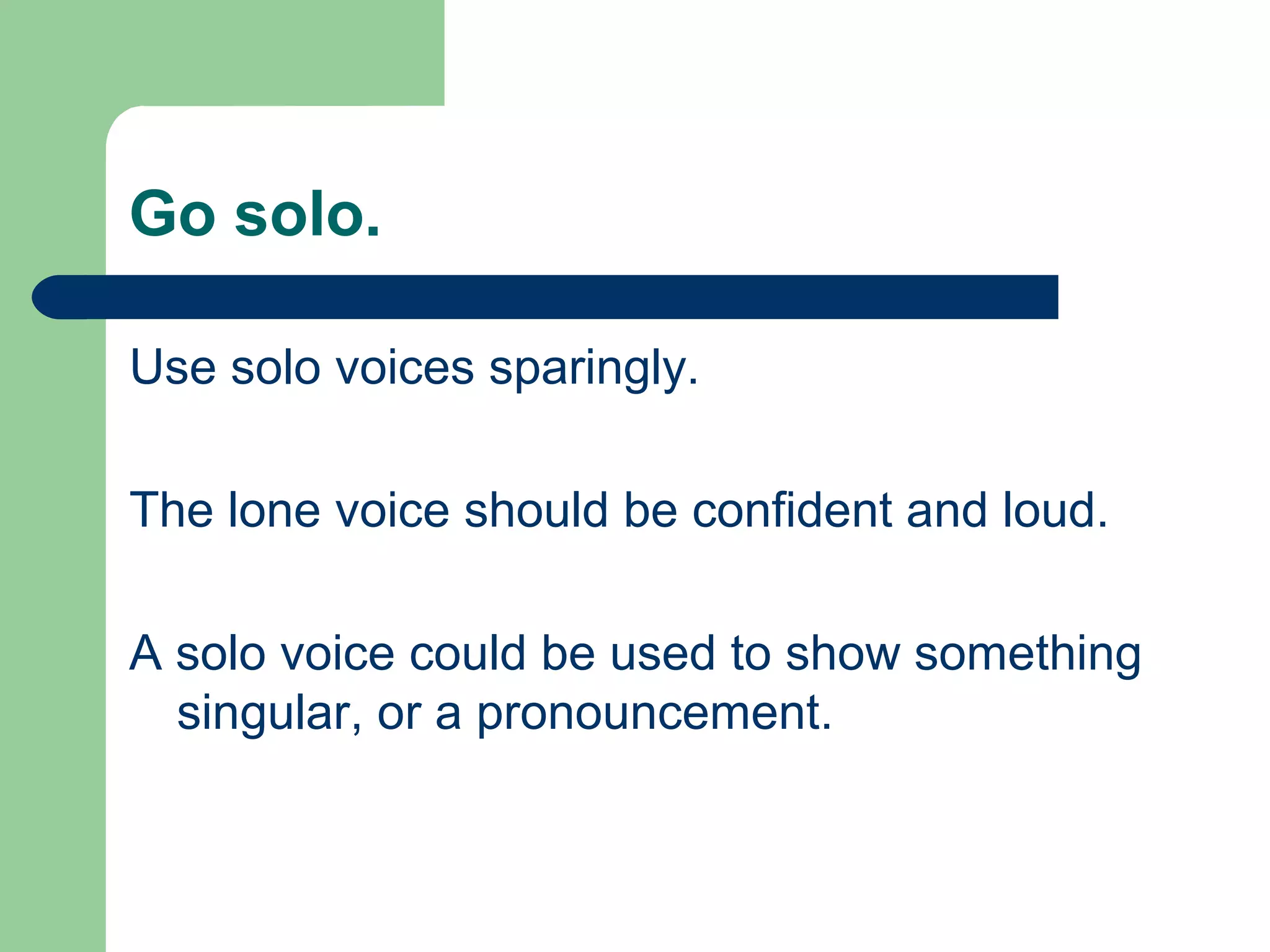 Choral speaking workshop | PPT