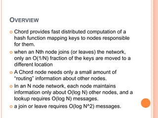 Chord 120427053647-phpapp01 (1) | PPT