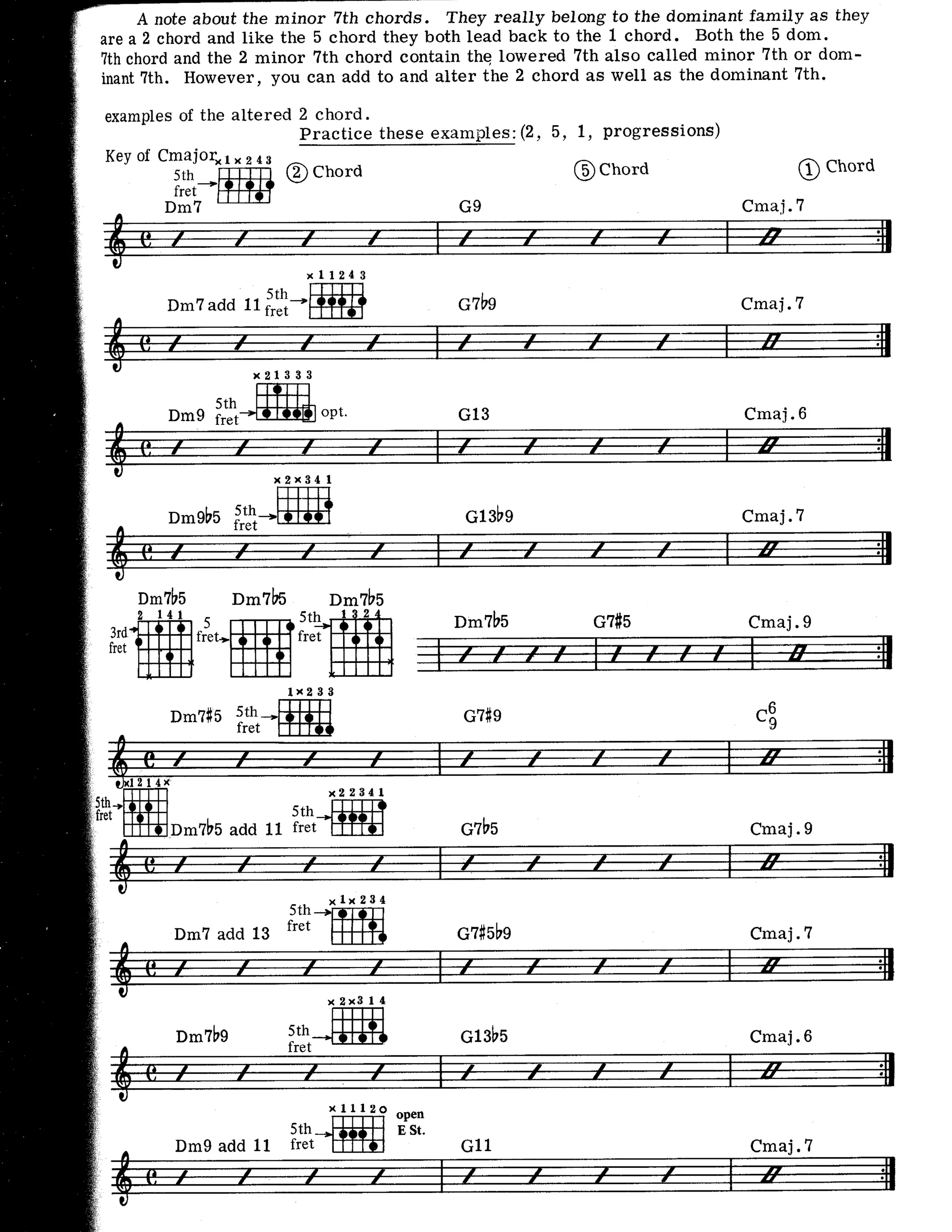 Chordal enrichment and chord substitution | PDF
