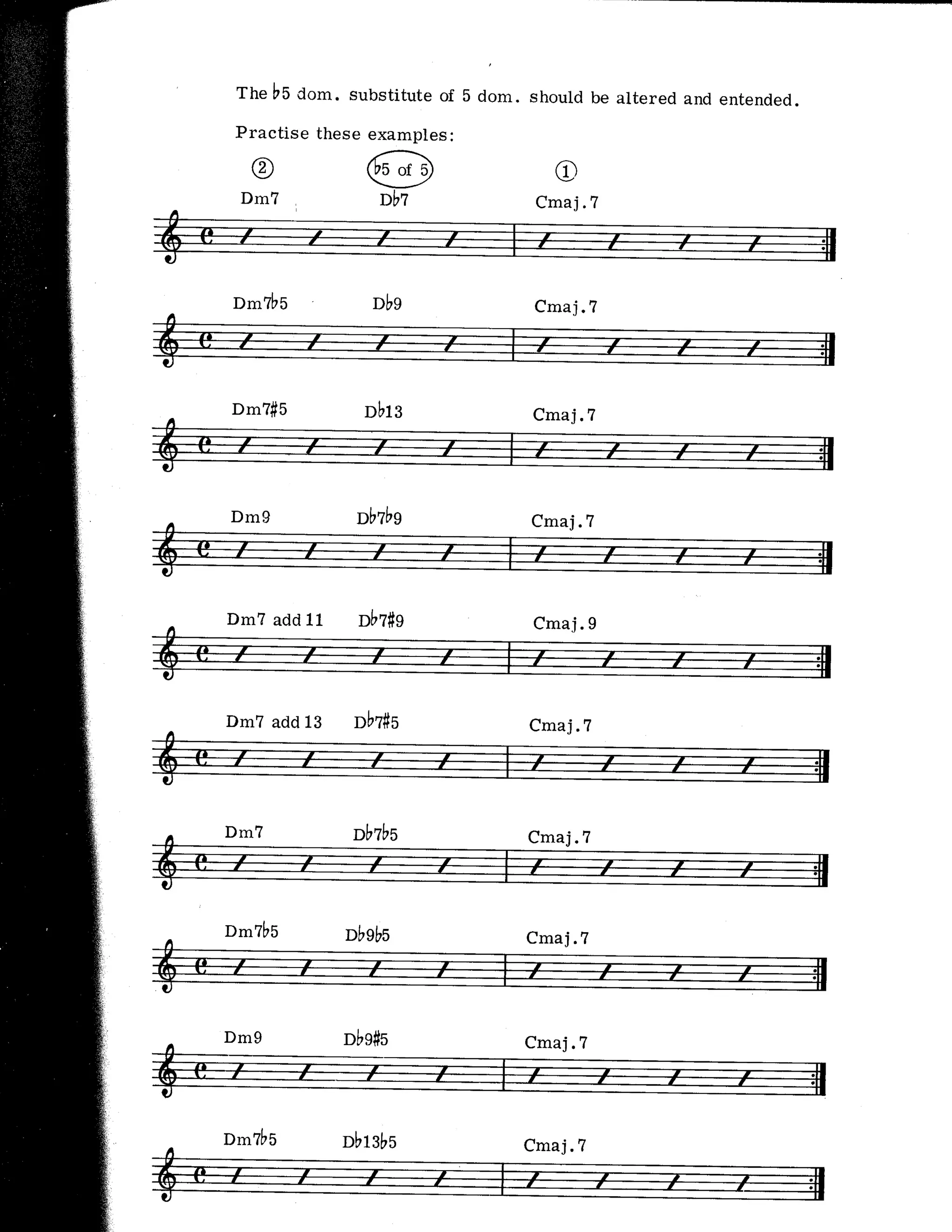 Chordal enrichment and chord substitution | PDF