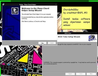 Chord builder using piano chord helper | PPT