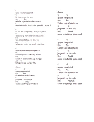 Chord gitar | DOCX