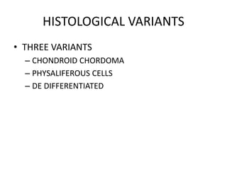 Chordoma | PPTX