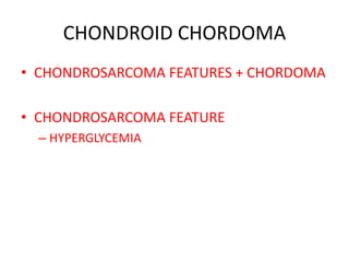 Chordoma | PPTX