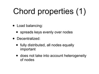 Chord presentation | KEY | Databases | Computer Software and Applications