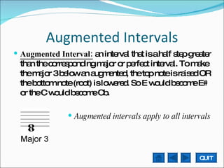 Chords and Intervals | PPT