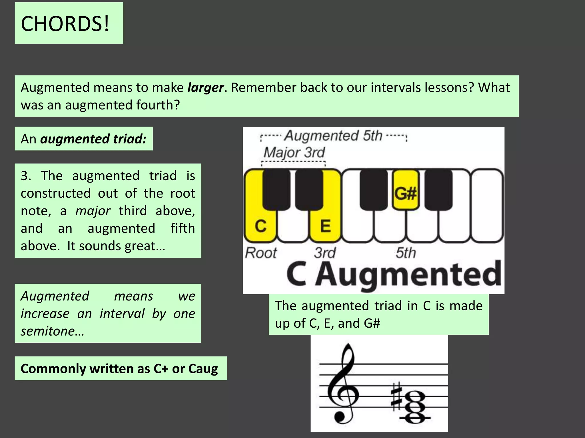 Introduction to Keyboard Chords | PPTX