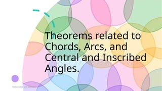Chords, Arcs, and Central and Inscribed.pptx