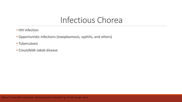 Chorea | PPTX