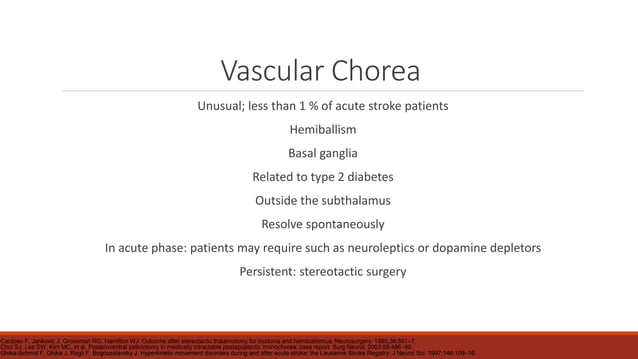 Chorea | PPTX