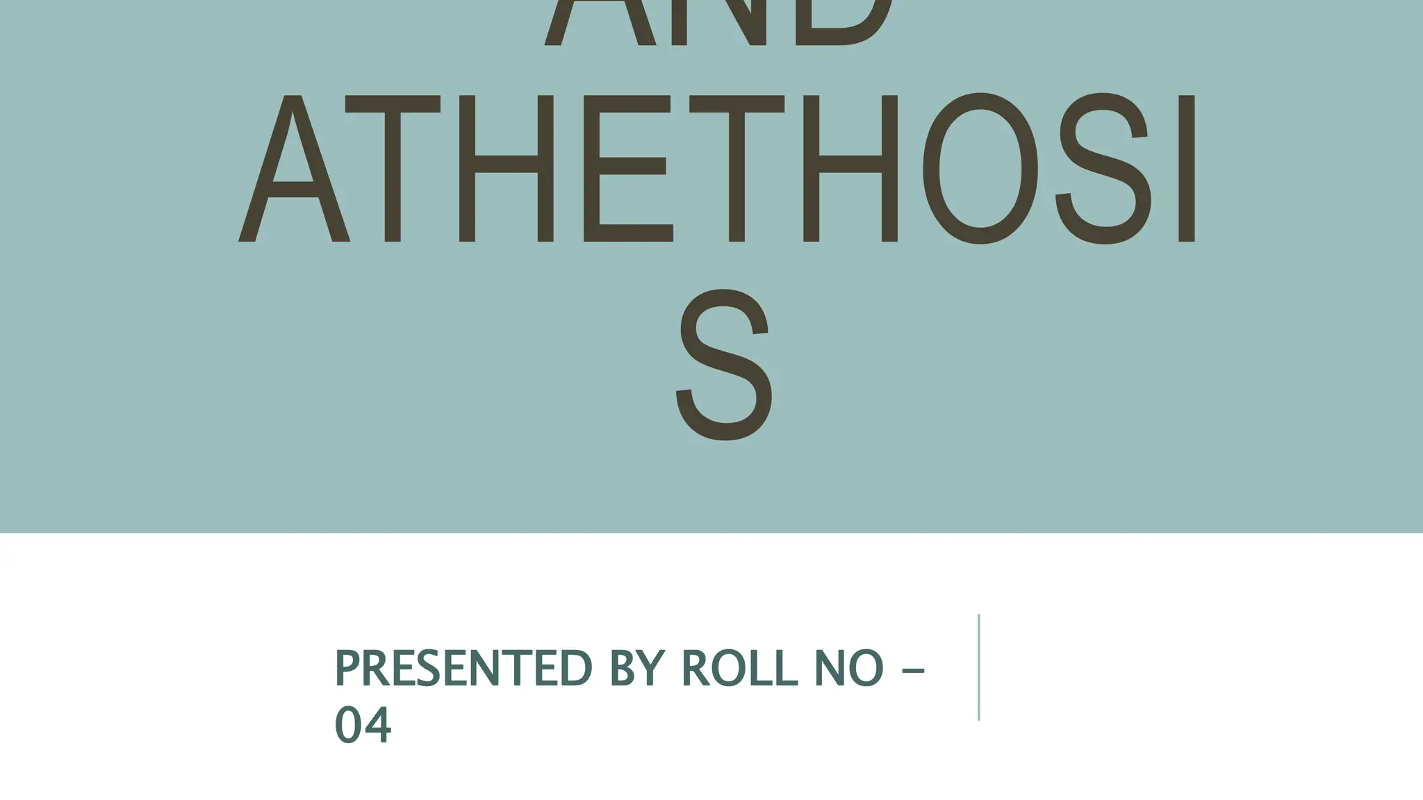 Chorea and Athetosis - Presentation Neuro | PPTX