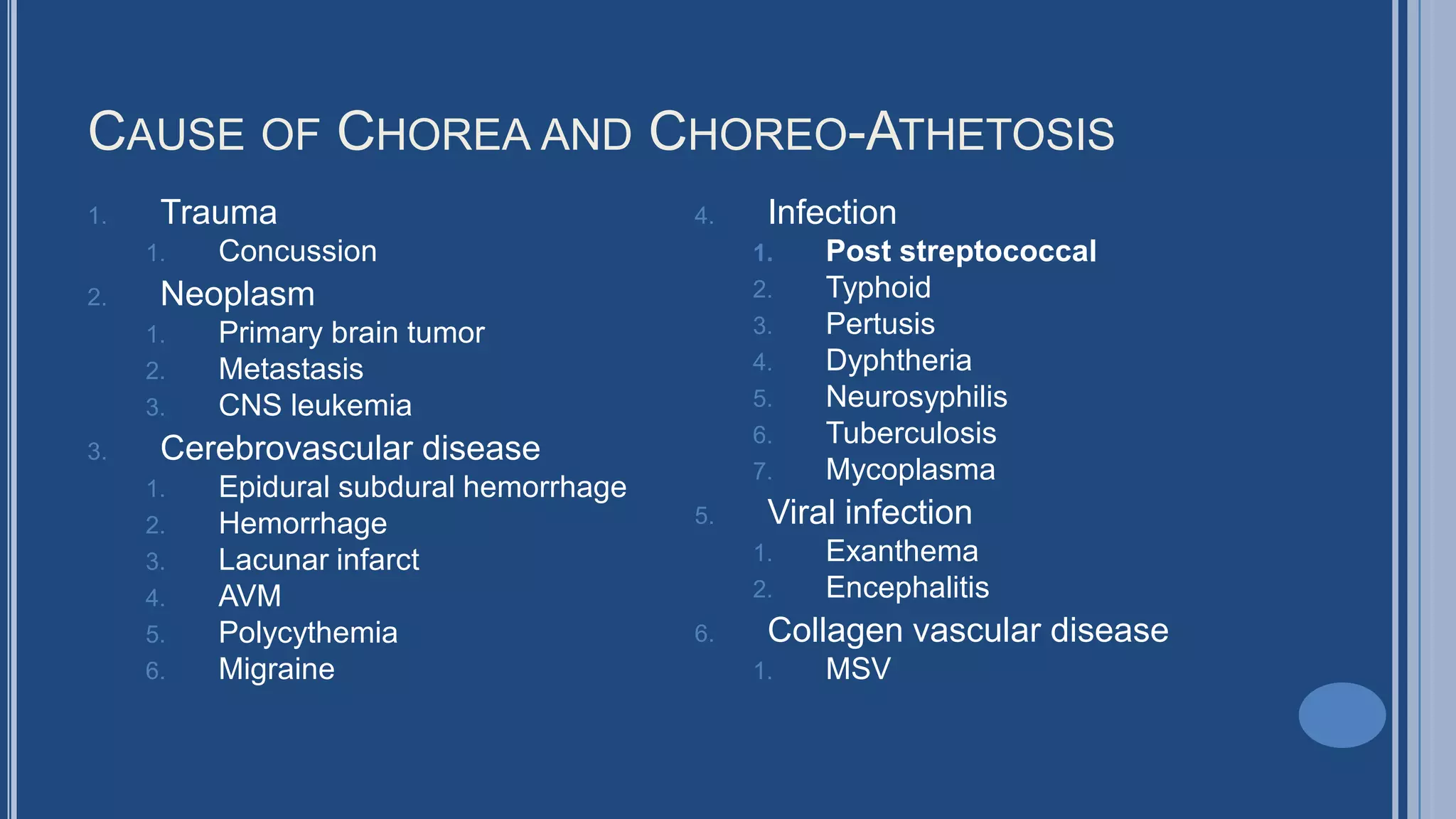 Chorea and ballismus | PPTX