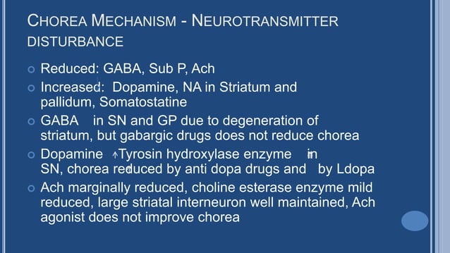 Chorea and ballismus | PPTX
