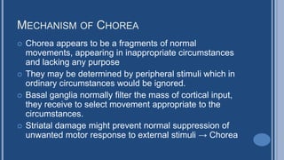 Chorea and ballismus | PPTX