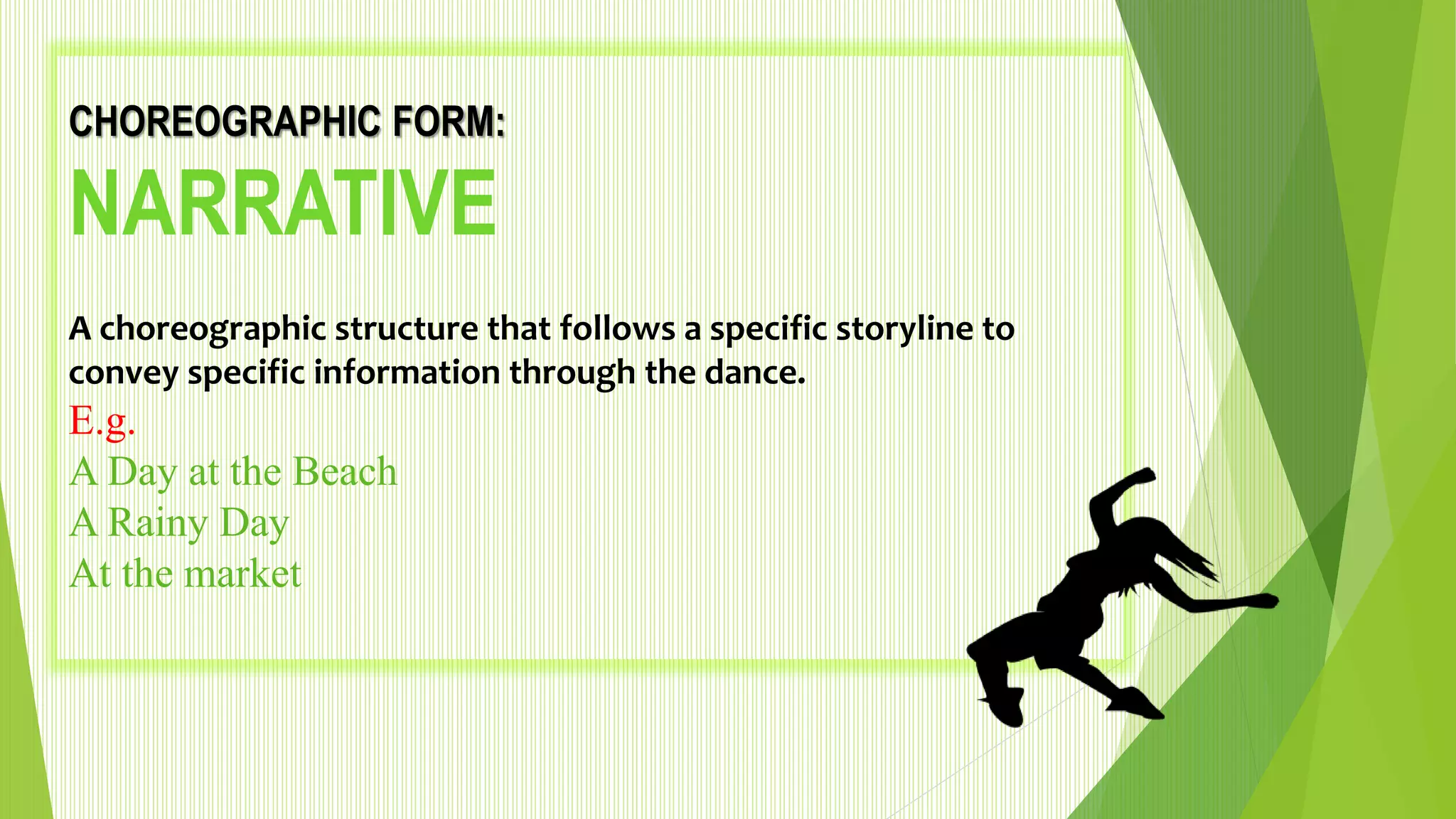 Choreographic forms | PPTX