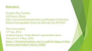 Choreographic forms | PPTX