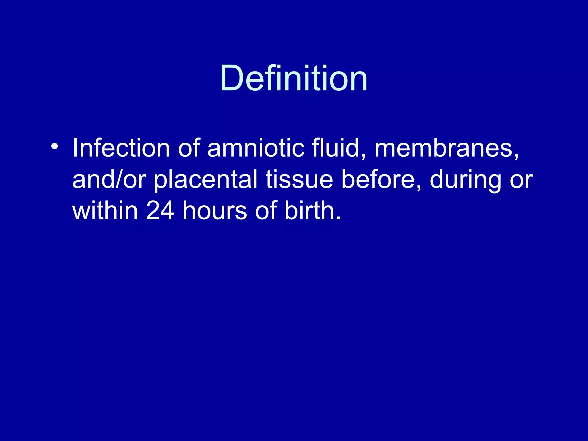 Chorio | PPT | Pregnancy | Reproductive Health