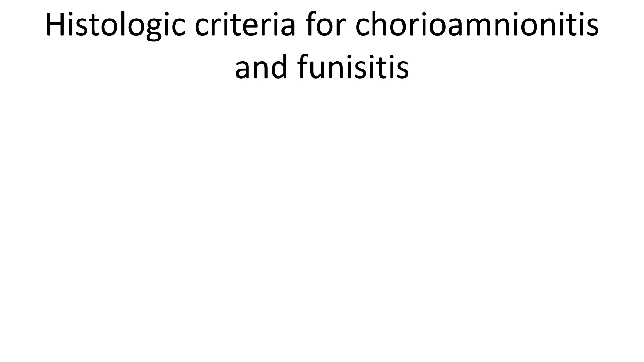 Chorioamnionitis | PPTX