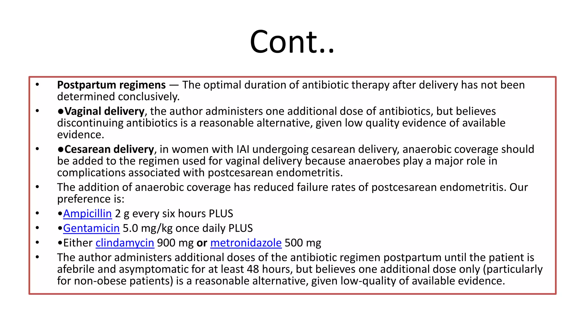 Chorioamnionitis | PPTX
