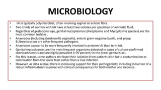 Chorioamnionitis | PPTX