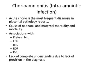 Chorioamnionitis presentation and management | PDF