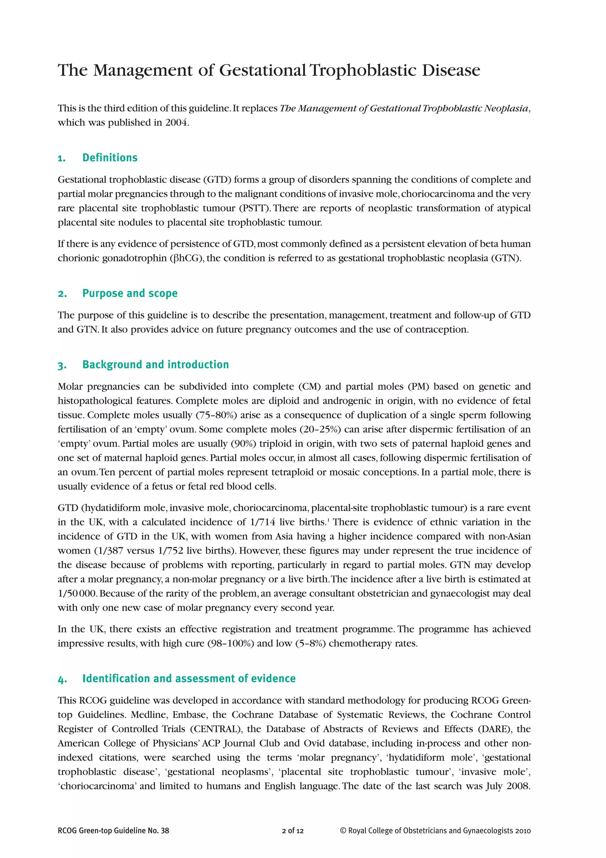 Choriocarcinoma 1 | PDF