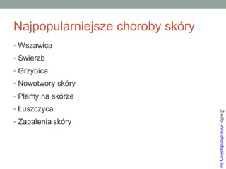 Choroby skóry | PPT