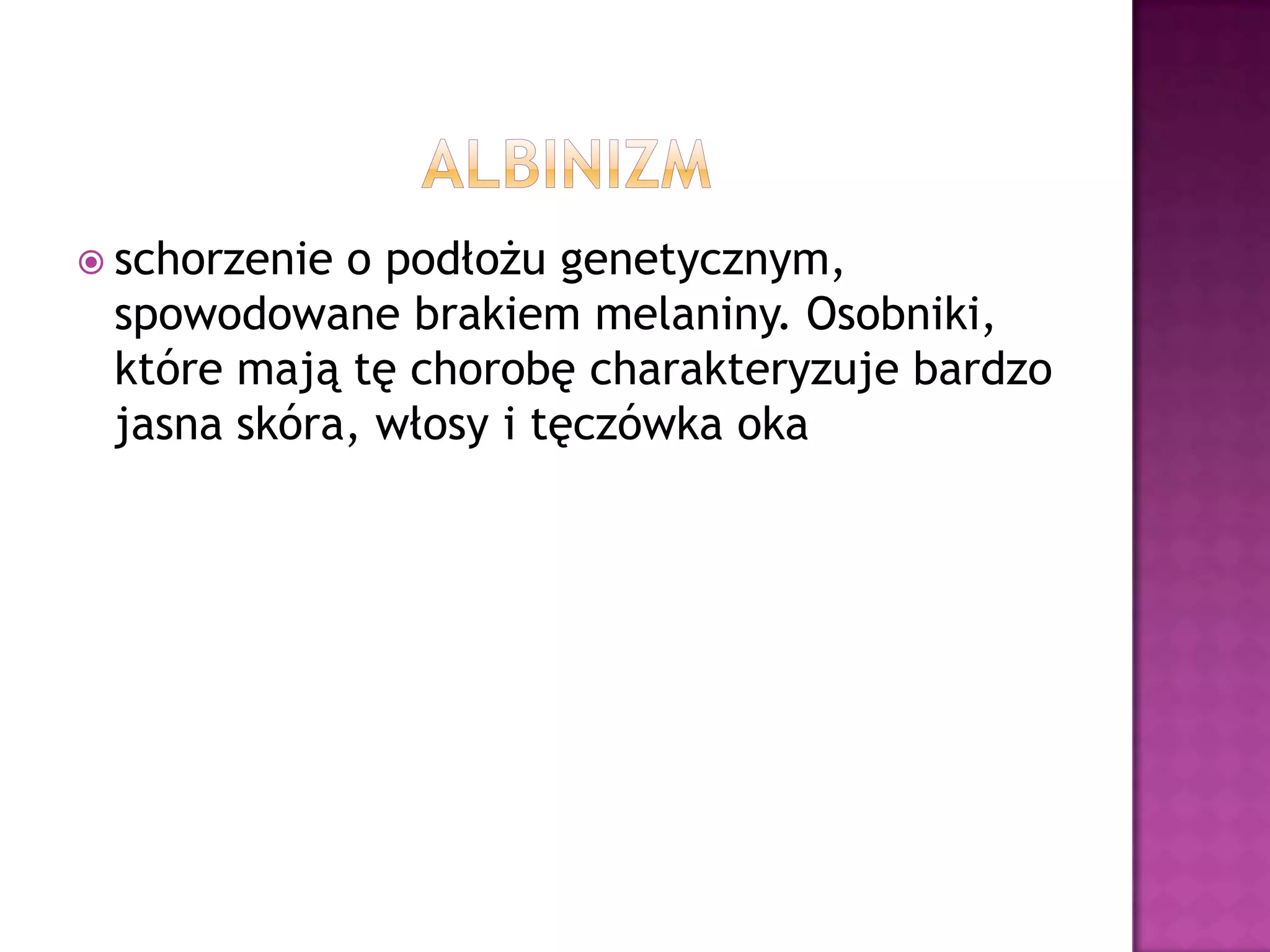 Choroby skóry | PPTX