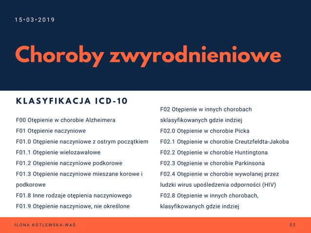Choroby zwyrodnieniowe | PDF | Brain and Nervous System Disorders | Diseases and Conditions