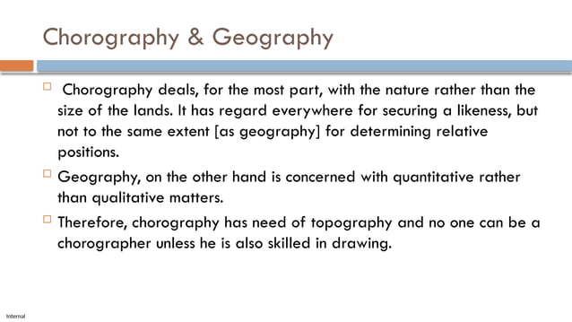 Chorographical Maps.pptx for geoinformatics | PPT