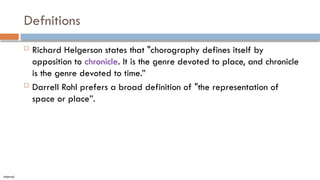 Chorographical Maps.pptx for geoinformatics | PPTX