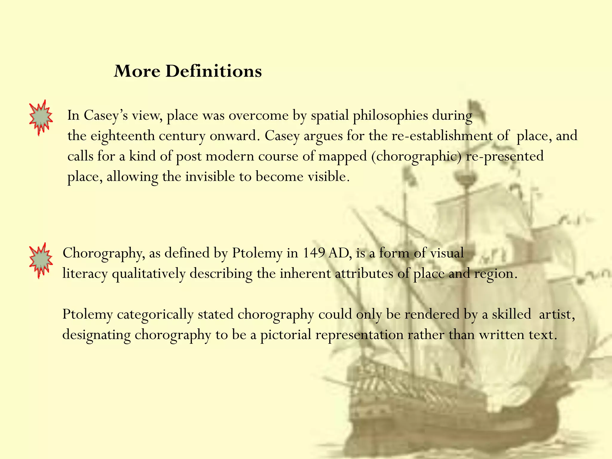 Chorographical Maps | PPTX