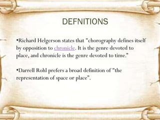 Chorographical Maps | PPTX