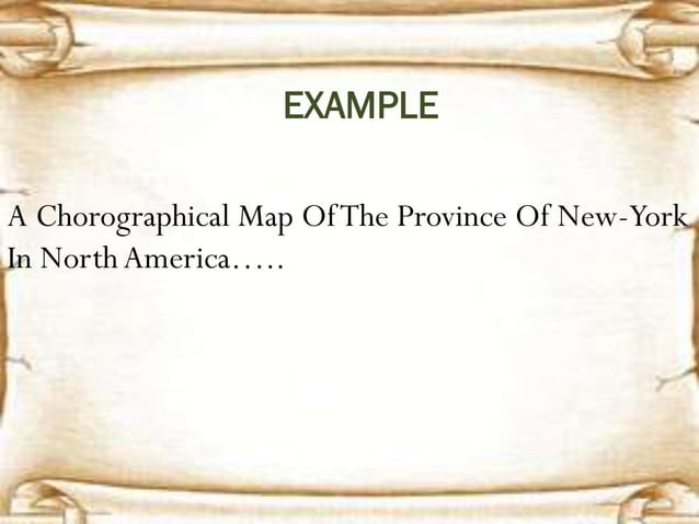 Chorographical Maps | PPTX | Geography | Science