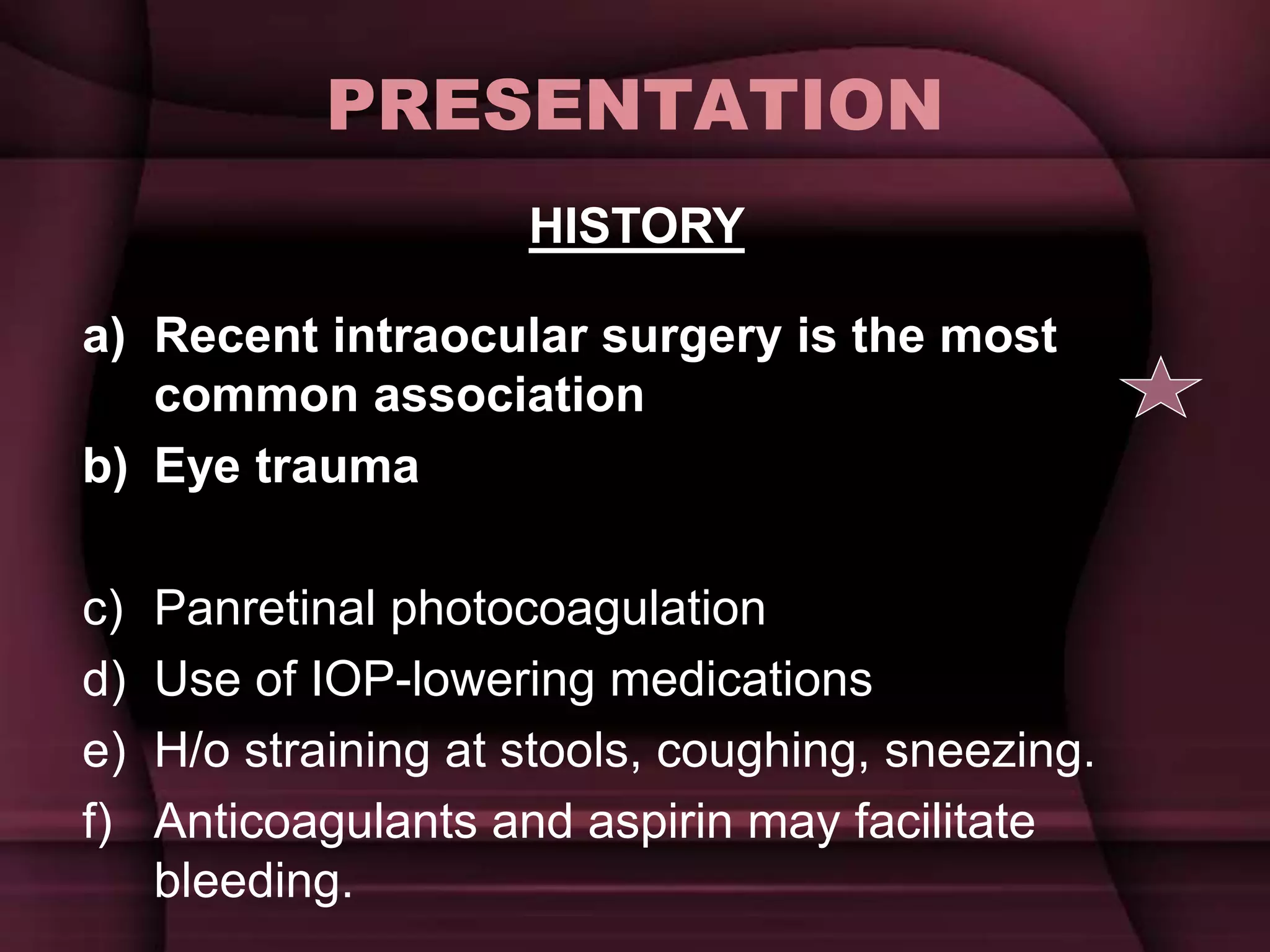 Choroidal detachment | PPTX