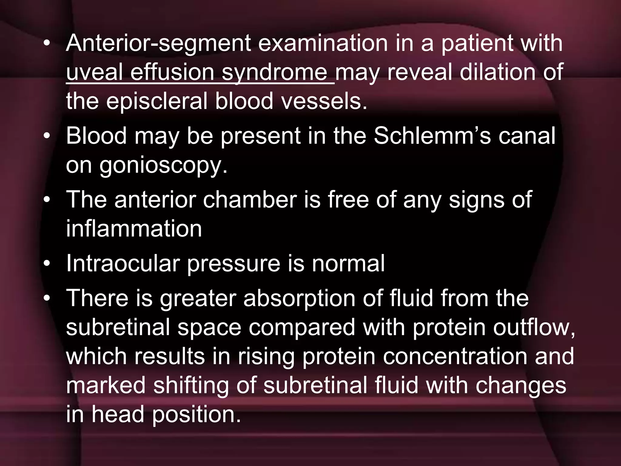 Choroidal detachment | PPTX