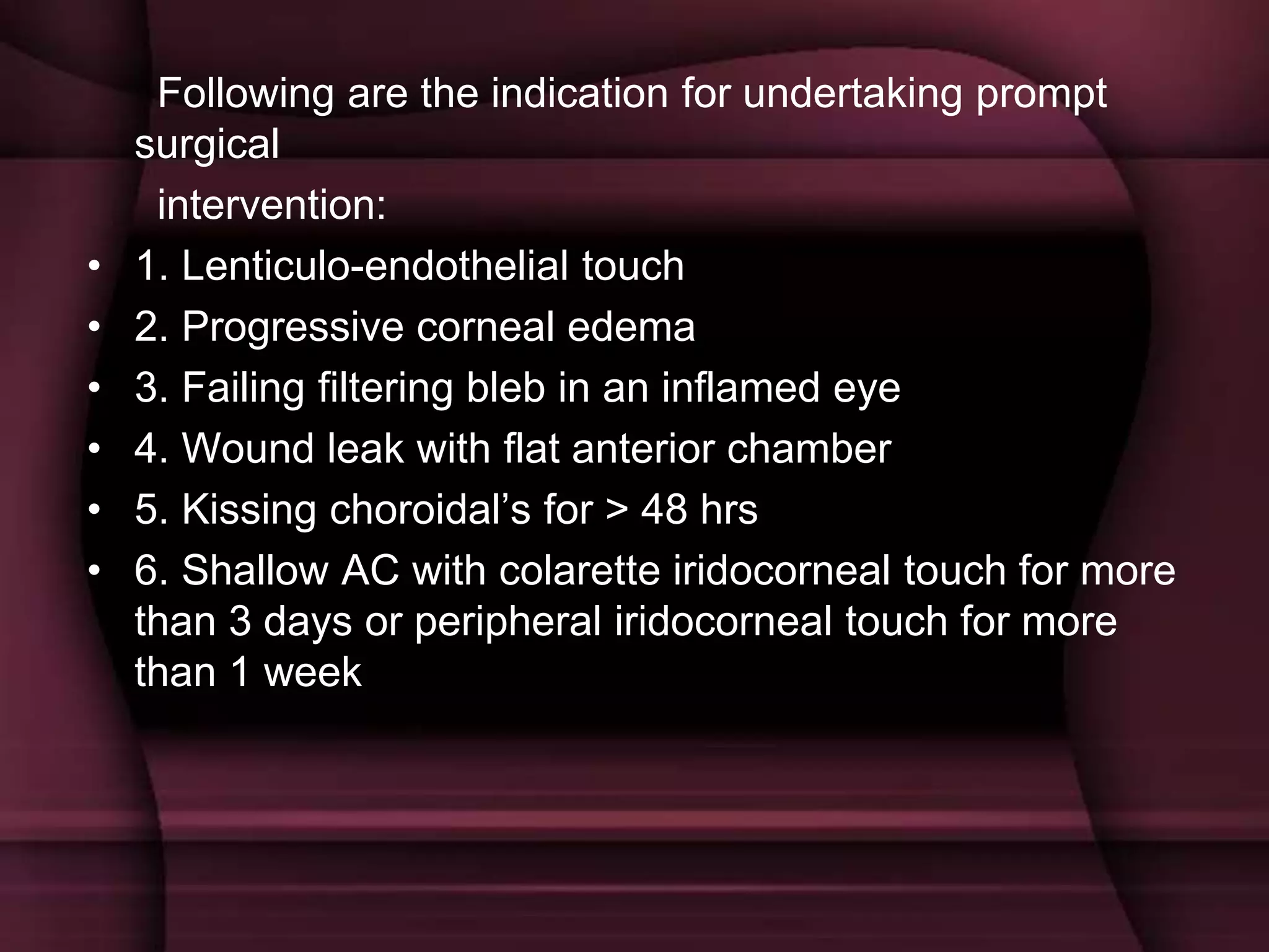 Choroidal detachment | PPTX
