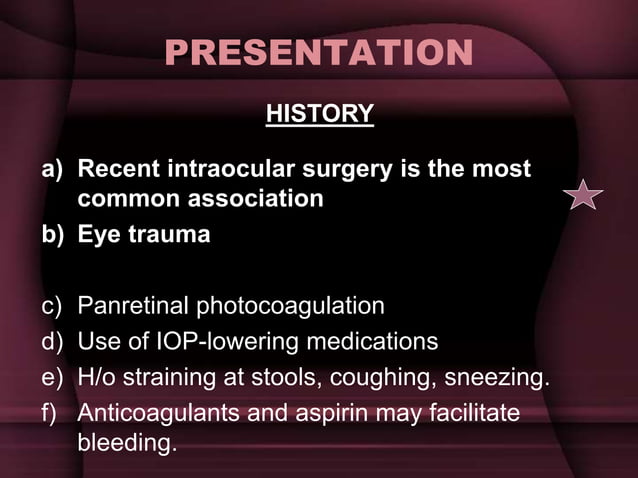Choroidal detachment | PPTX | Eye and Vision Conditions | Diseases and ...