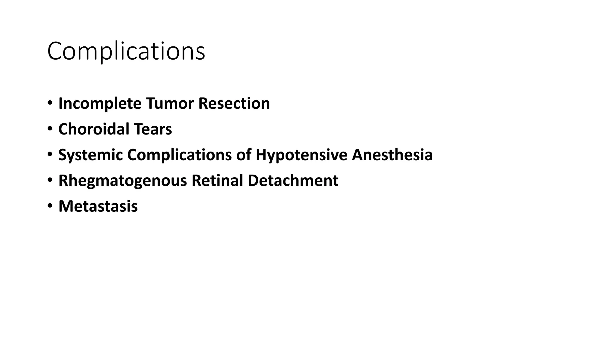 Choroidal melanoma | PPTX