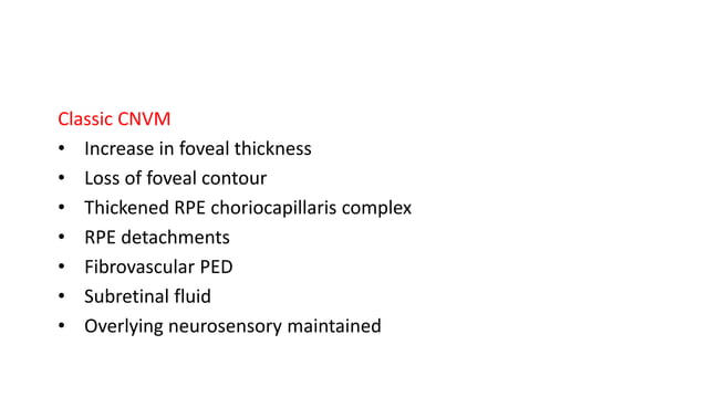 Choroidal neovascularisation(cnv) | PPTX | Eye and Vision Conditions ...