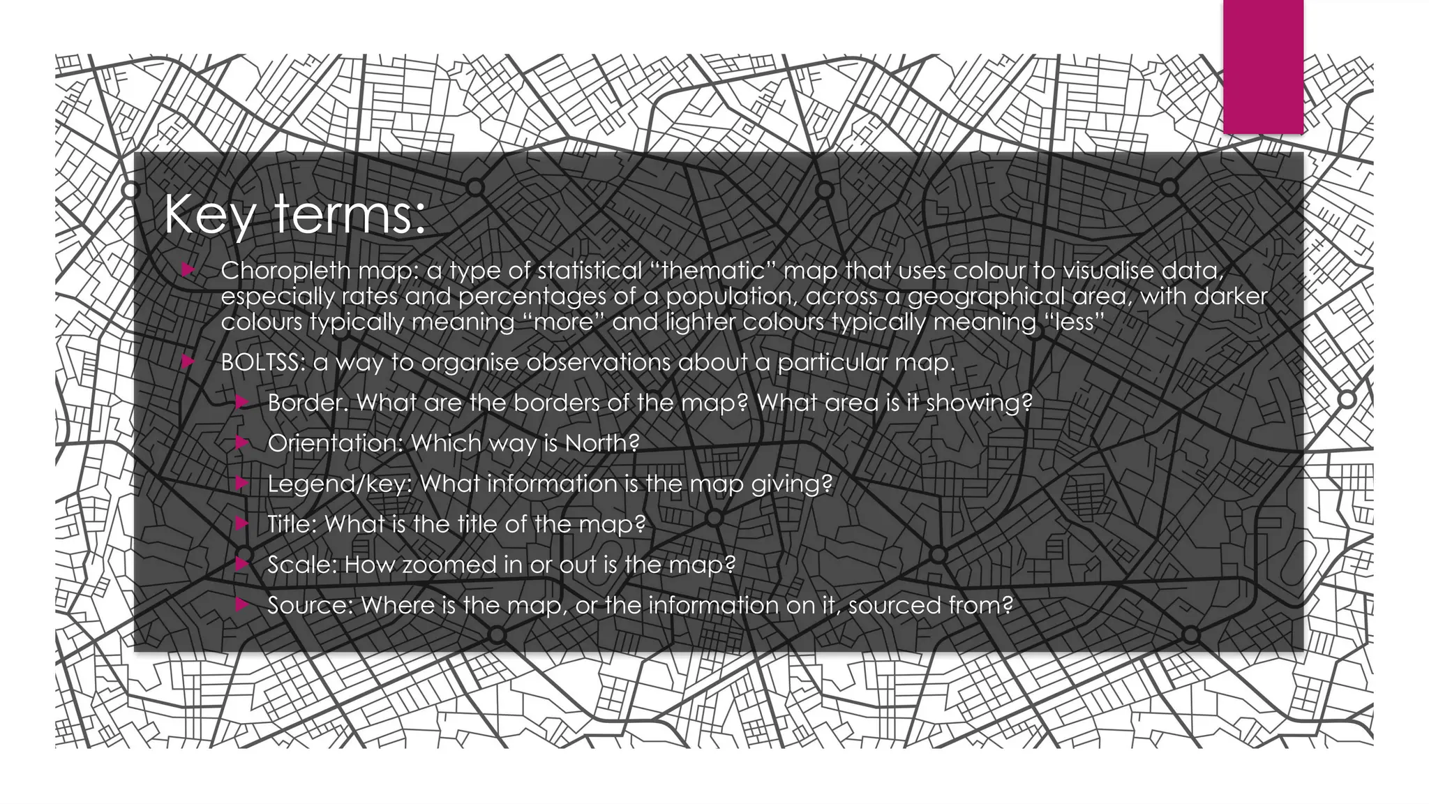 Introduction to Choropleth Maps: interpreting and drawing inferences | PPTX