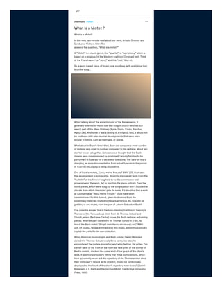 Origin of choral music | PDF | Classical Music | Music