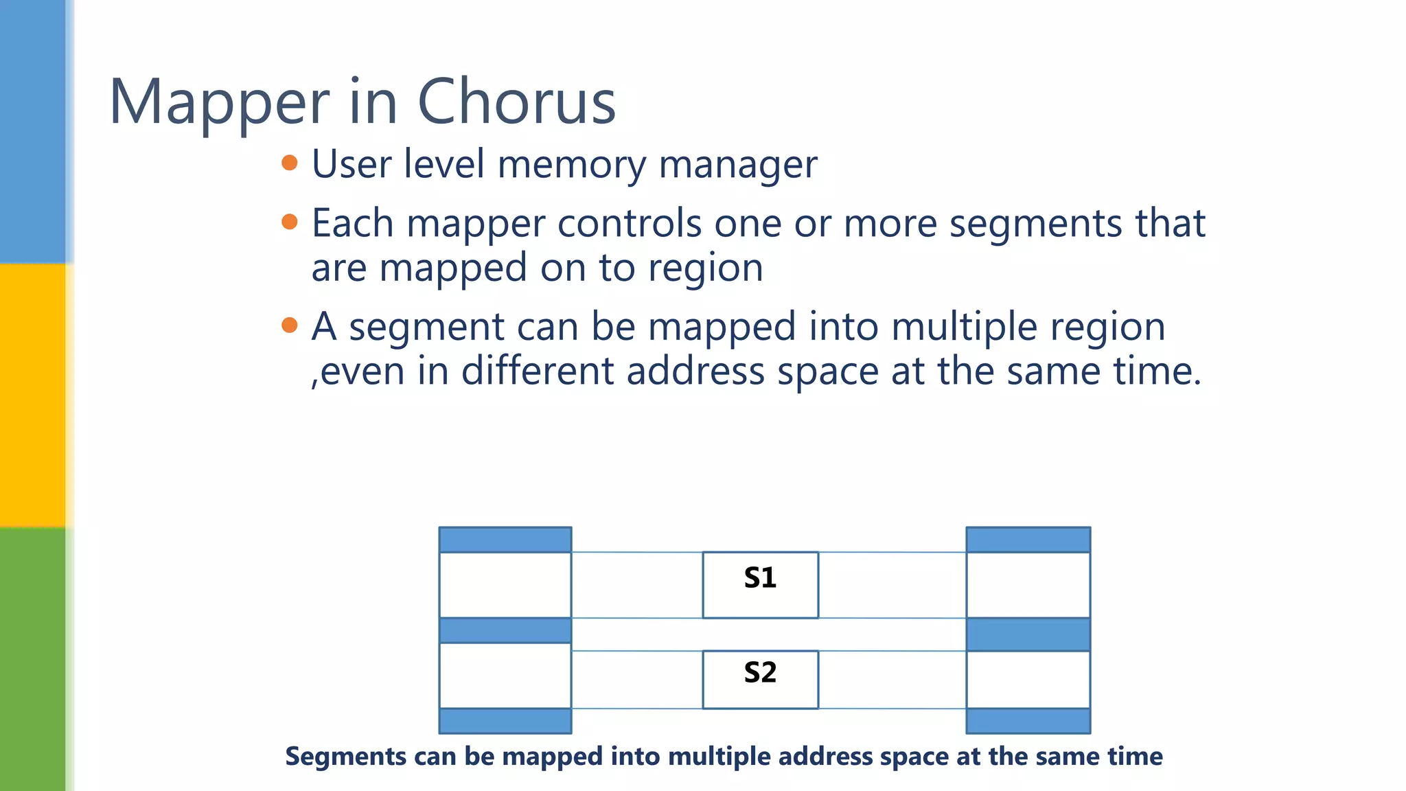 Chorus - Distributed Operating System [ case study ] | PPTX