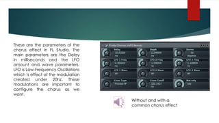 Chorus and phaser | PPTX