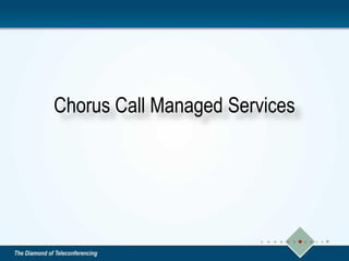 Chorus Call India Corporate Profile | PPT