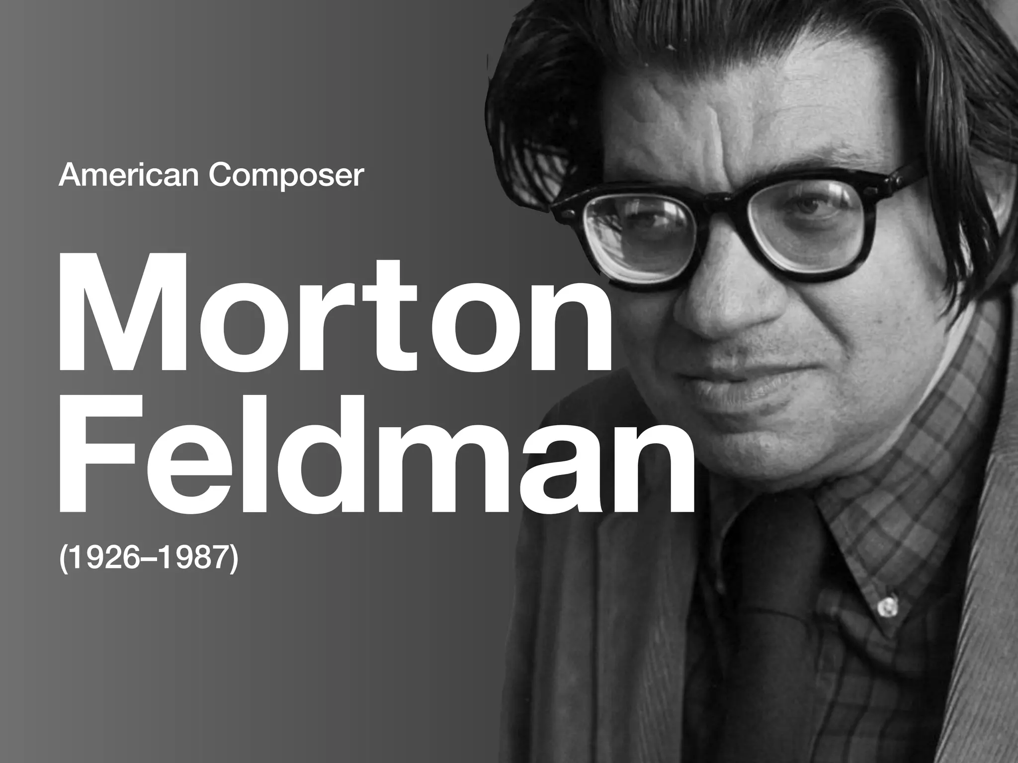 John Cage and the American Experimentalists--Chorus Slide Example, mark ...