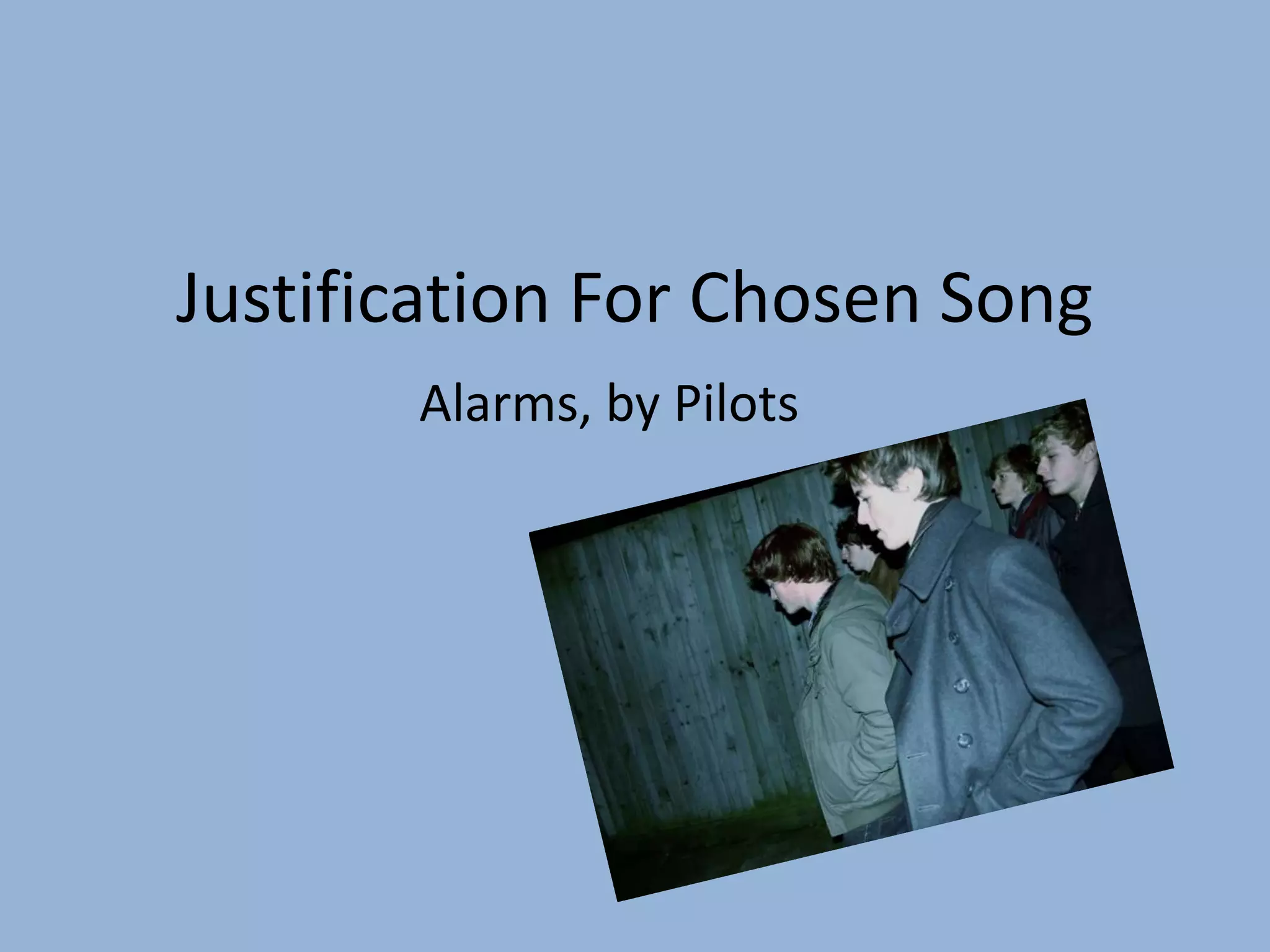 Chosen Song | PPTX | Musicals | Genres