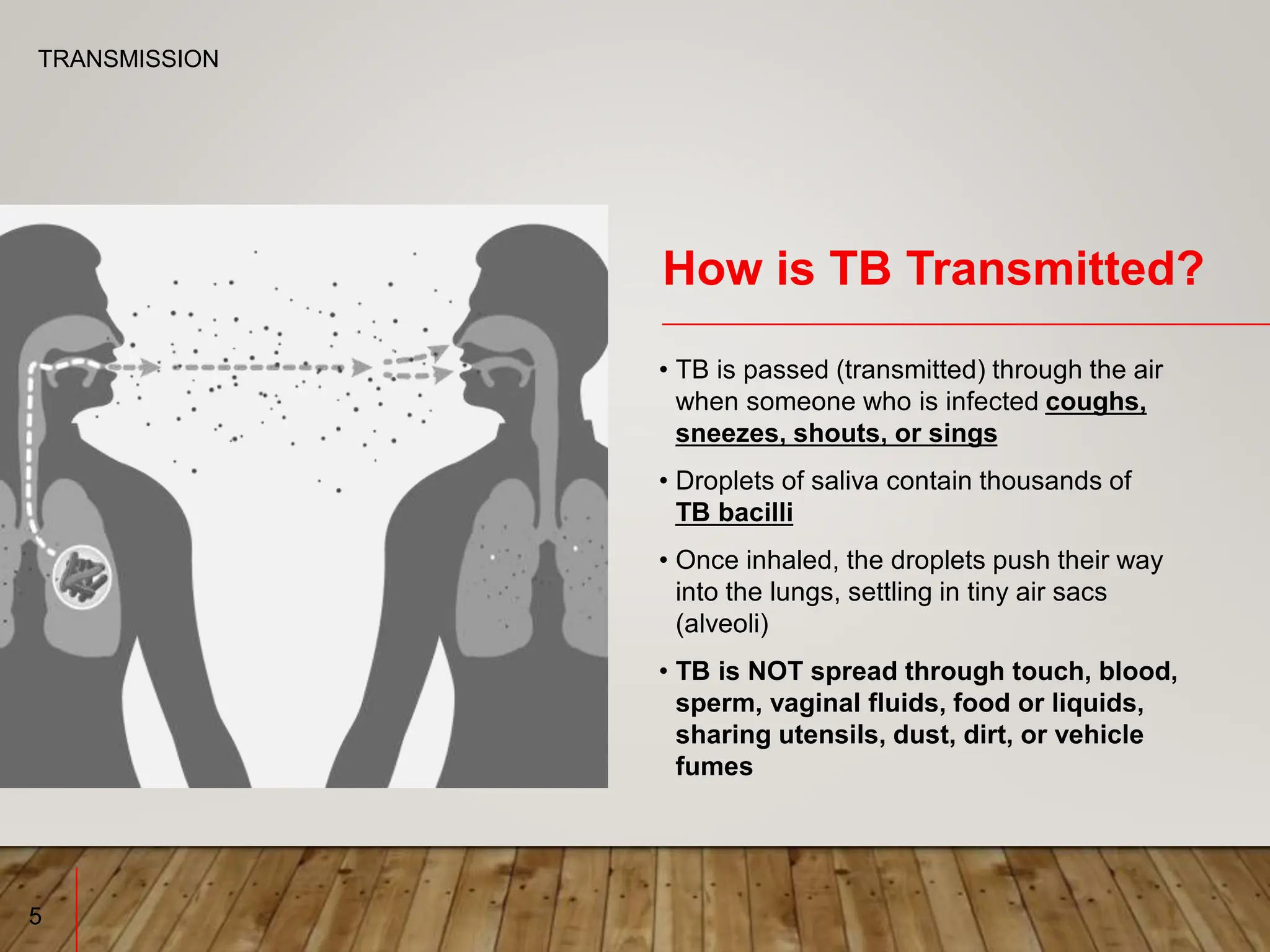 Tuberculosis presentation for medical students | PPTX